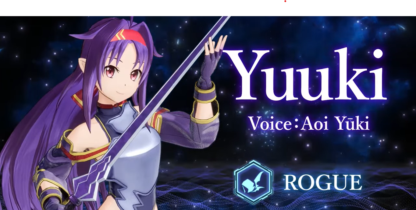 Yuuki revelada no SWORD ART ONLINE Fractured Daydream - 2NewGames